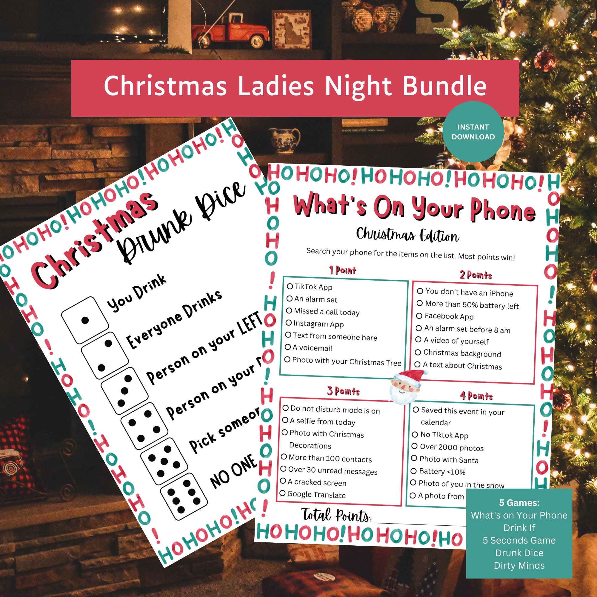 Ladies Night Christmas Games Bundle Ladies Night Christmas Games ...