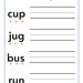 Phonics Worksheets Vowels CVC Words Phonics (Instant Download) - Etsy