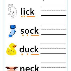 Phonics Worksheets Digraphs | CVC Words | Phonics Games | Phonics ...