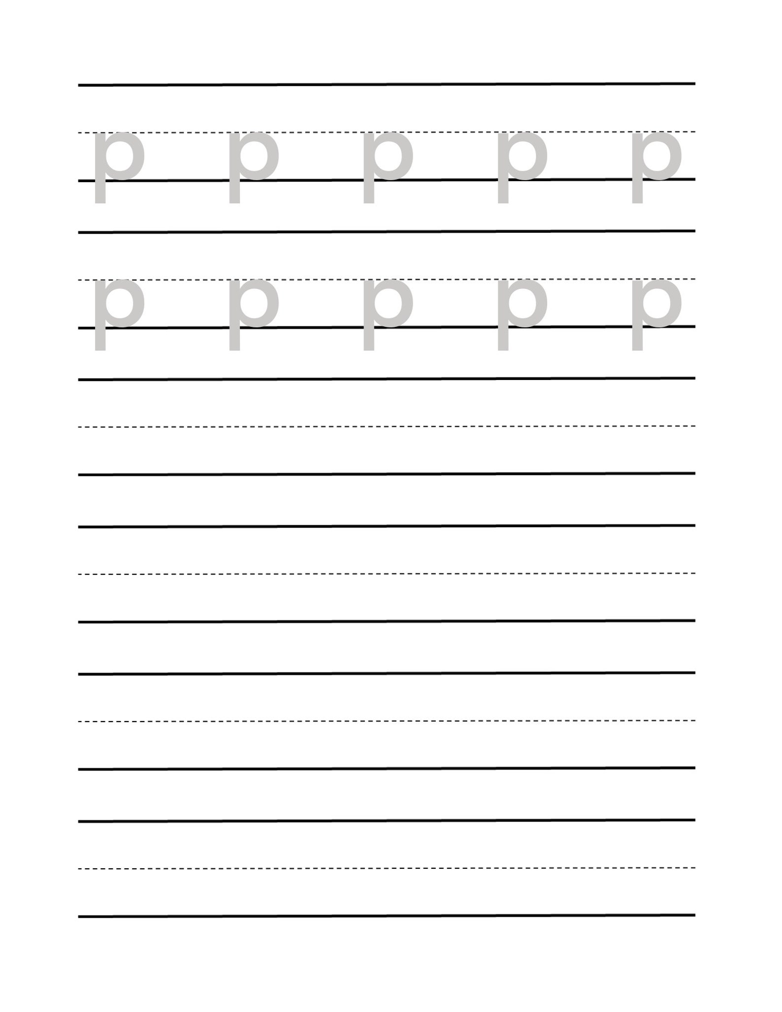 Letter Tracing Worksheet Kindergarten Worksheet Lowercase - Etsy