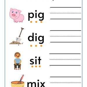 Phonics Worksheets Vowels | CVC Words | Phonics Games | Phonics ...