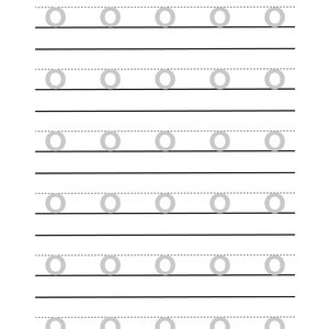 Letter Tracing Worksheet | Kindergarten Worksheet Lowercase | Preschool ...