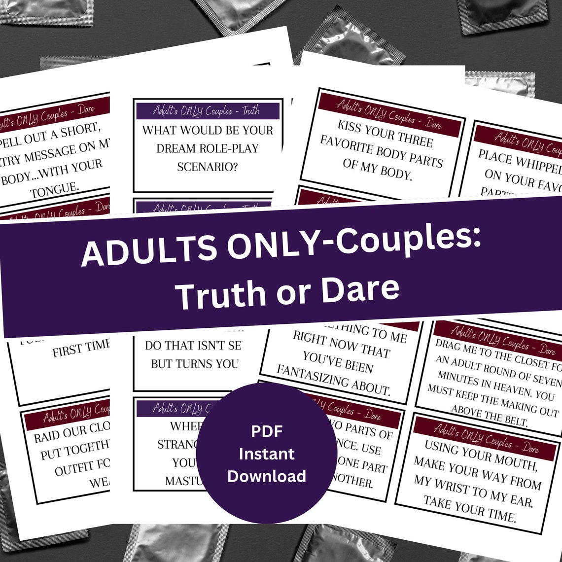 Couples Game Bundle Pack Date Night Couples Game Naughty Couples Games ...