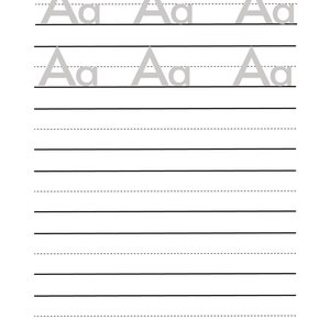 Letter Tracing Worksheet | Kindergarten Worksheet | Alphabet Preschool ...
