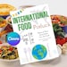 International Food Potluck Invitation Template | International Food ...