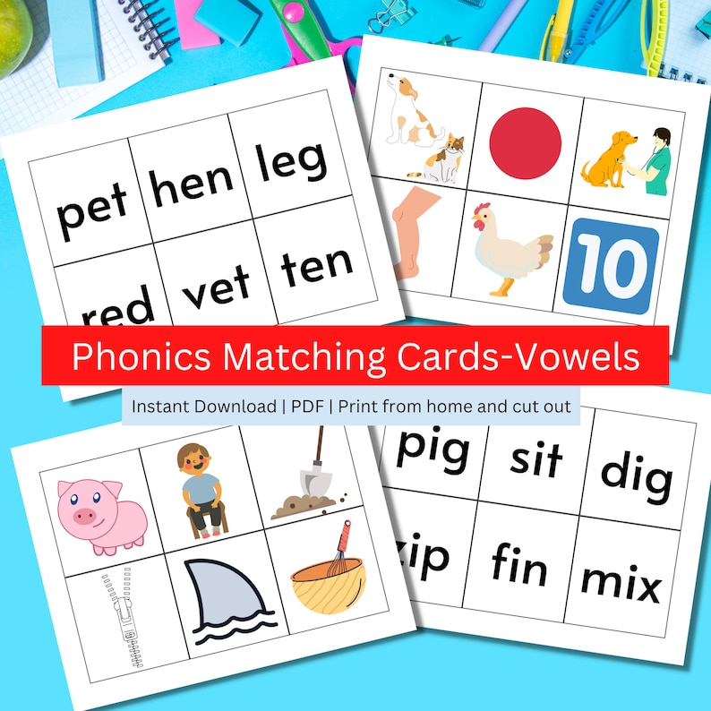 Phonics Flashcards | CVC Words | Phonics Games | Phonics Activities ...