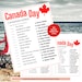 Canadian Songs Canada Day Game | July 1st Printable Games | Canada Day ...