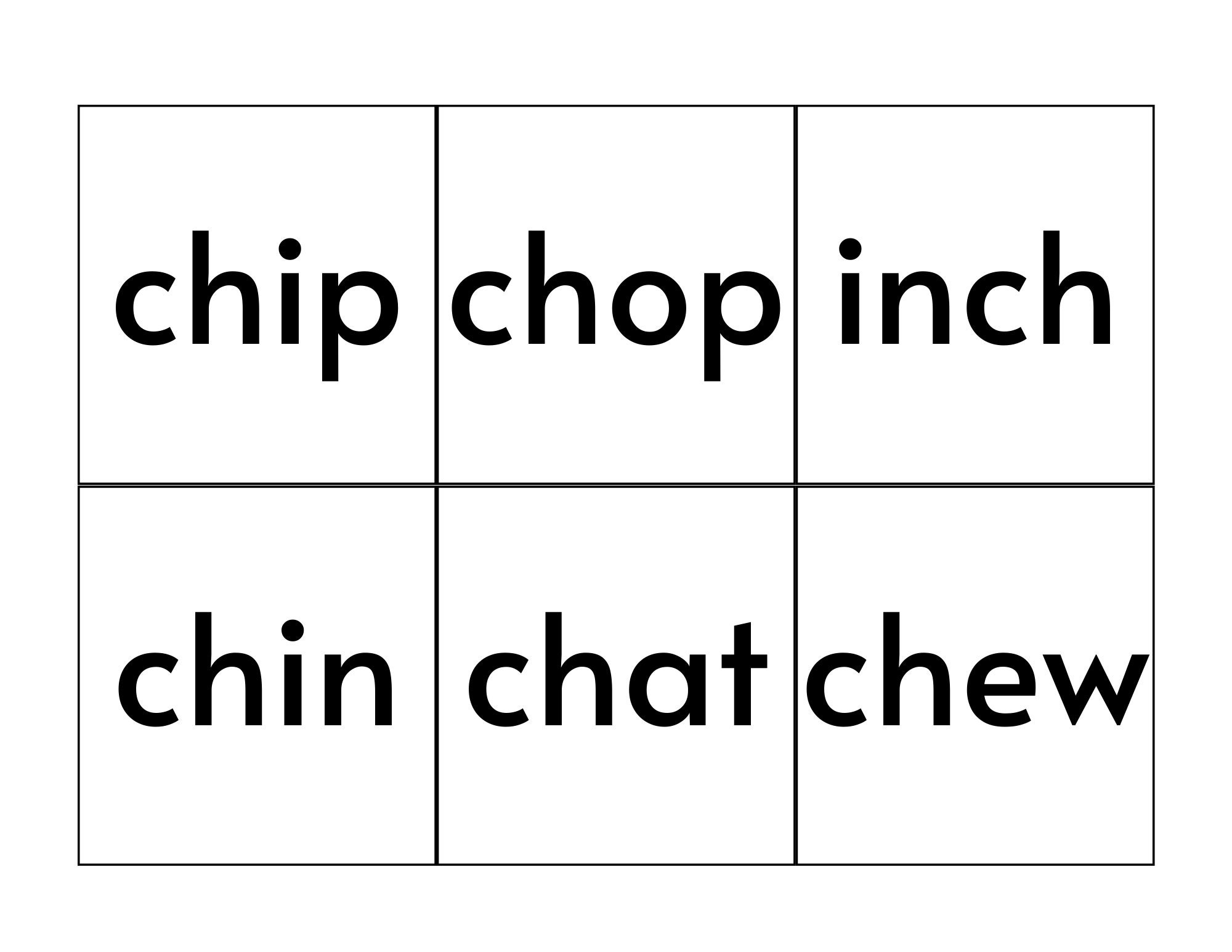 Phonics Worksheets Digraphs CVC Words Kindergarten Phonics Phonics ...