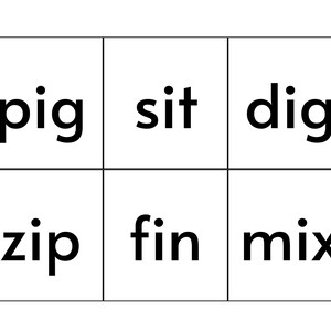 Phonics Flashcards | CVC Words | Phonics Games | Phonics Activities ...