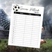Soccer Potluck Sign up Sheet | Soccer Potluck Sheet | Sports Potluck ...