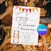 Family Potluck Invitation Template | Family Party Potluck Invite ...