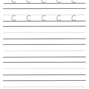 Alphabet Tracing Worksheets Lower Case 26 Printable Sheets - Etsy