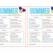 What's on Your Phone Summer Game | Summer Printable Games | Summer ...