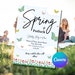 Spring Potluck Invite Template | Editable Potluck Invitation | Potluck ...