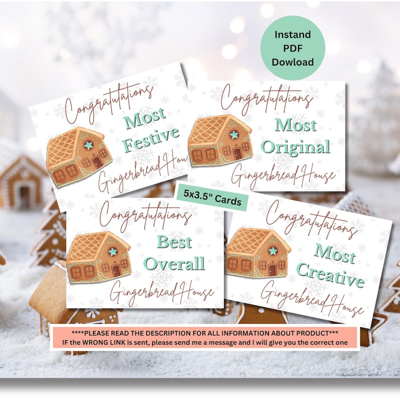 Gingerbread House - Etsy