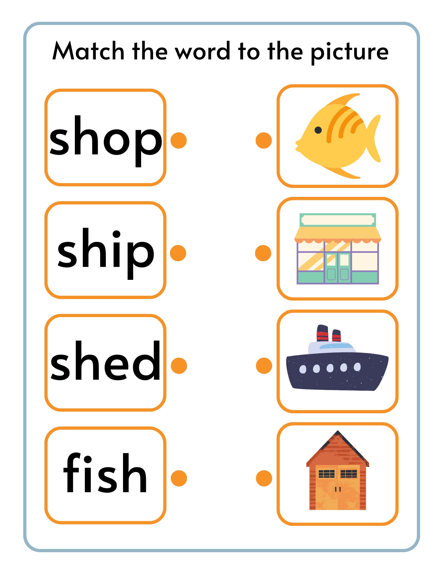 Phonics Worksheets Digraphs CVC Words Phonics Games - Etsy