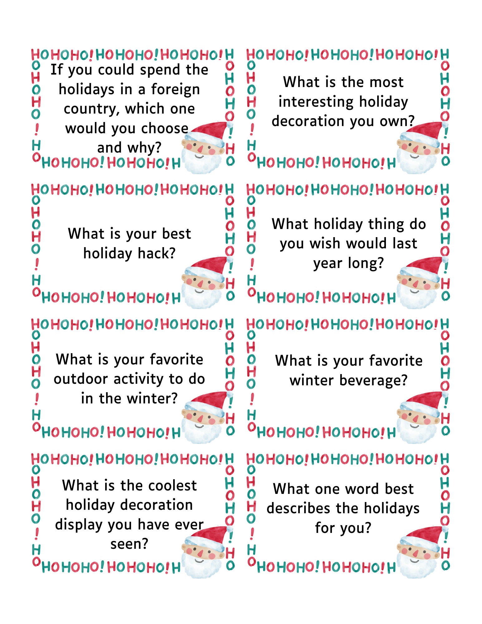 Ice Breaker Office Games | Ice Breaker Christmas Games | Christmas ...