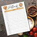 Potluck Sign up Sheet Simple Potluck Sign up Sheet Potluck Sheet ...