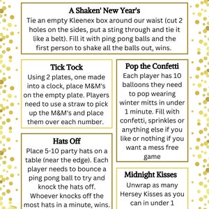 Minute to Win It Games | Minute to Win It New Year's Games | New Year's ...