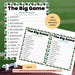 The Big Game Party Games | the Big Game Word Scramble | Big Game Games ...