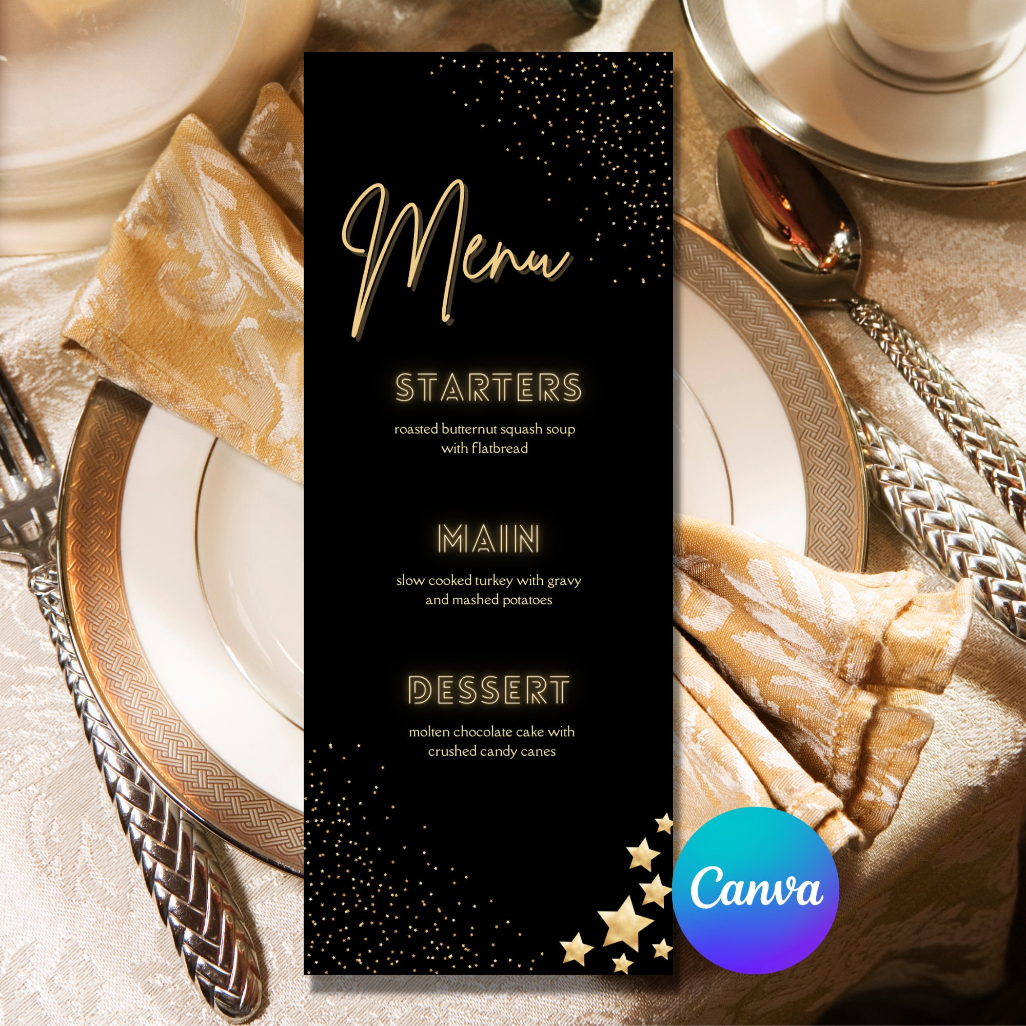 New Year's Eve | New Year's Eve Menu | New Year's Eve Menu Template ...