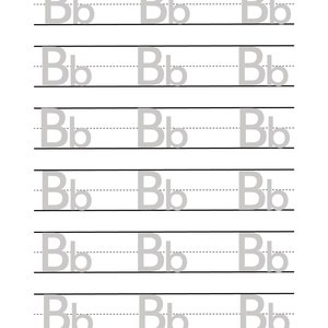 Letter Tracing Worksheet | Kindergarten Worksheet Uppercase | Preschool ...