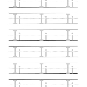 Letter Tracing Worksheet | Kindergarten Alphabet Worksheet | Preschool ...
