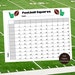 Football Squares | Football Squares | Football Party Game | Football ...