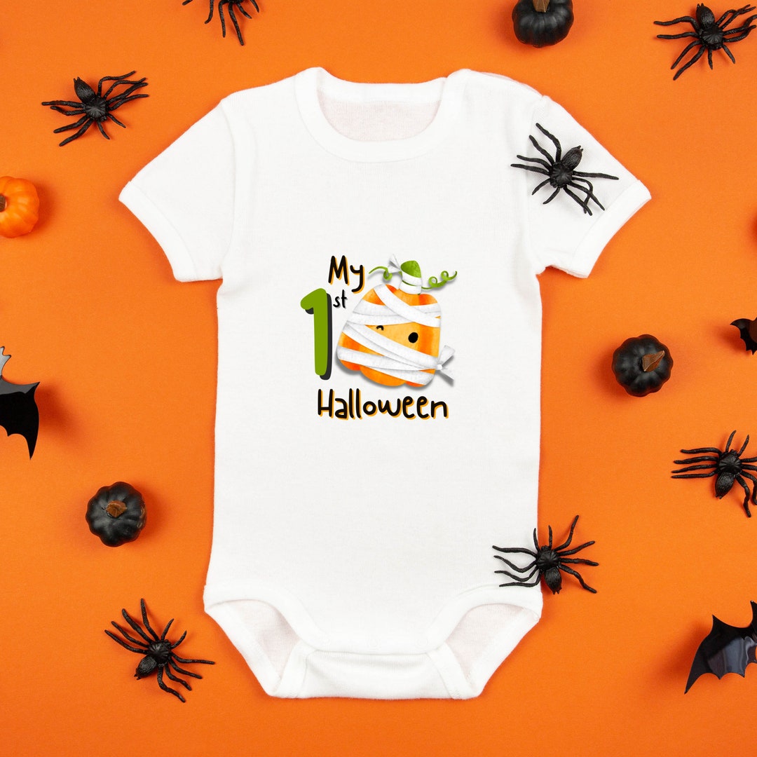My 1st Halloween PNG My First Halloween Cute Baby's 1st Halloween ...