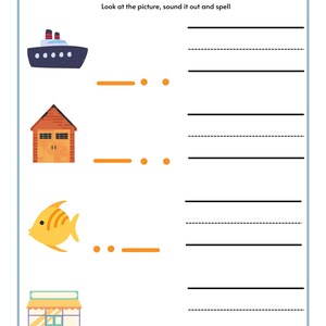 Phonics Worksheets Digraphs | CVC Words | Phonics Games | Phonics ...