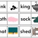 Phonics Matching Cards Game Digraphs CVC Words Phonics Games phonics ...