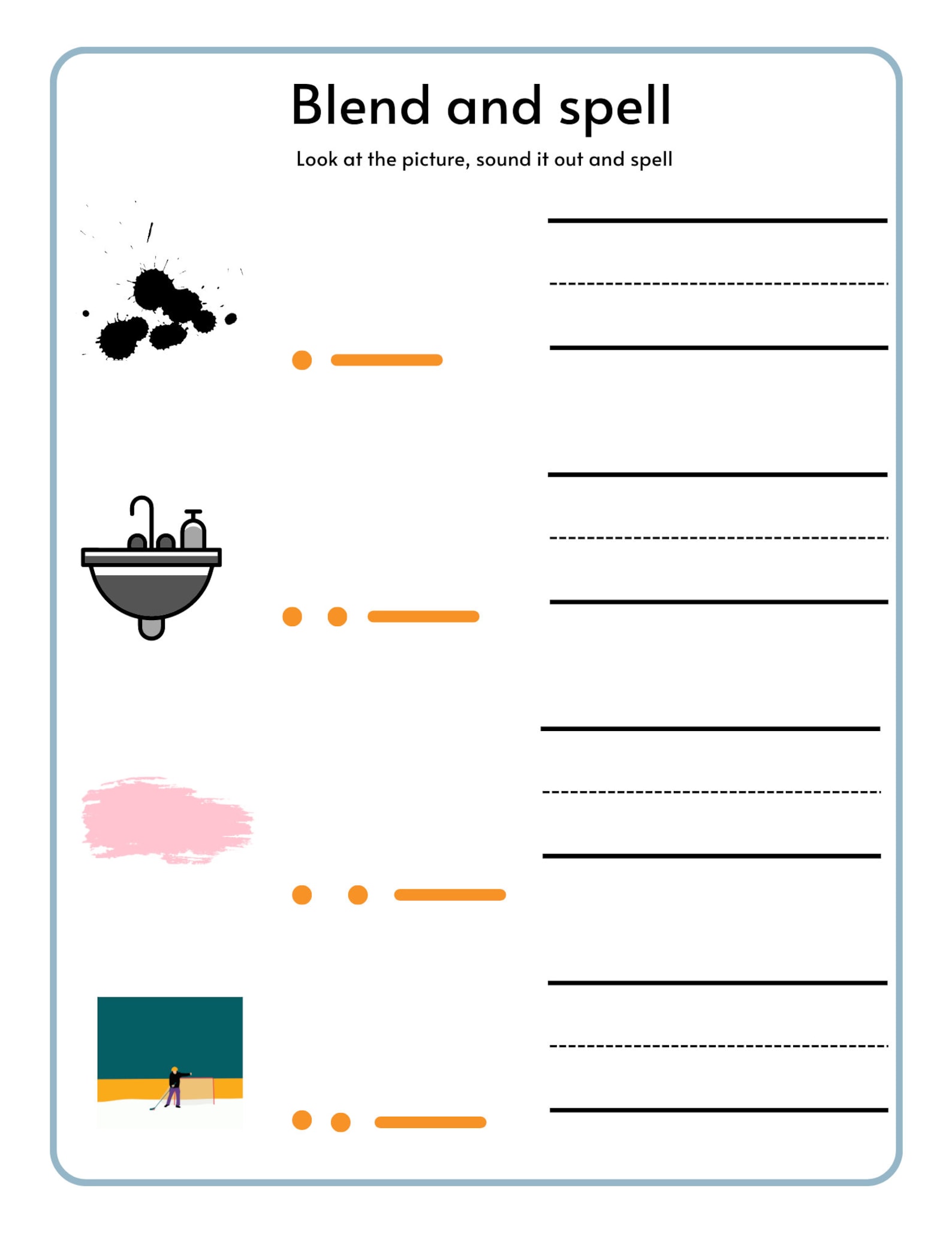 Phonics Worksheets Digraphs CVC Words Phonics Games - Etsy