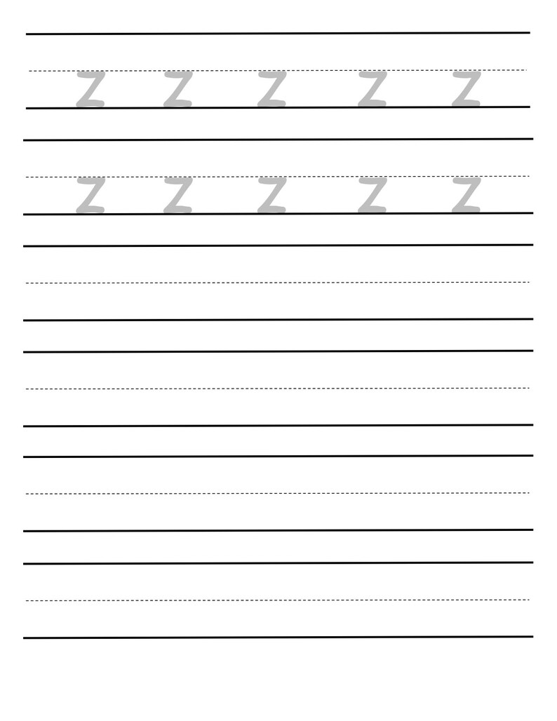 Alphabet Tracing Worksheets Lower Case 26 Printable Sheets - Etsy