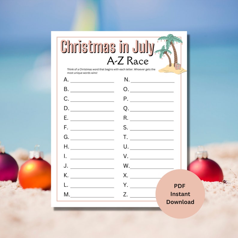 Christmas Trivia | Christmas in July Games | Family Christmas Games ...