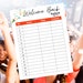 Potluck Sign up Sheet | Welcome Back Potluck Sign up Sheet | Welcome ...