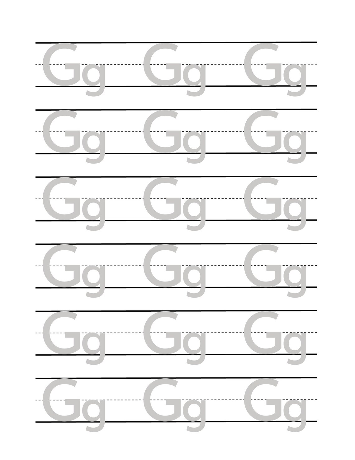 Letter Tracing Worksheet Kindergarten Worksheet Uppercase Preschool ...