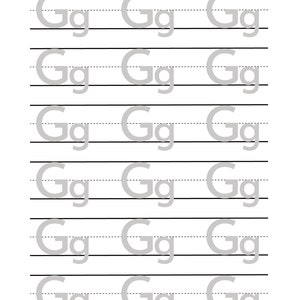 Letter Tracing Worksheet | Kindergarten Worksheet Uppercase | Preschool ...