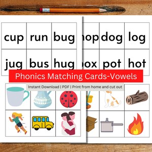 Phonics Flashcards | CVC Words | Phonics Games | Phonics Activities ...