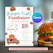 Burger Night Fundraiser Invitation Template | Burger Night Fundraiser ...