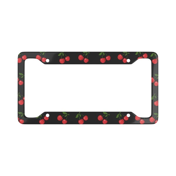 Cherries Car Plate Frame - Etsy