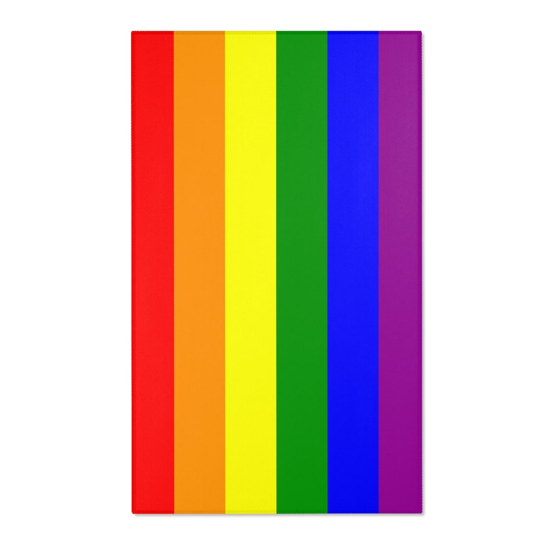 Rainbow Area Rugs - Etsy