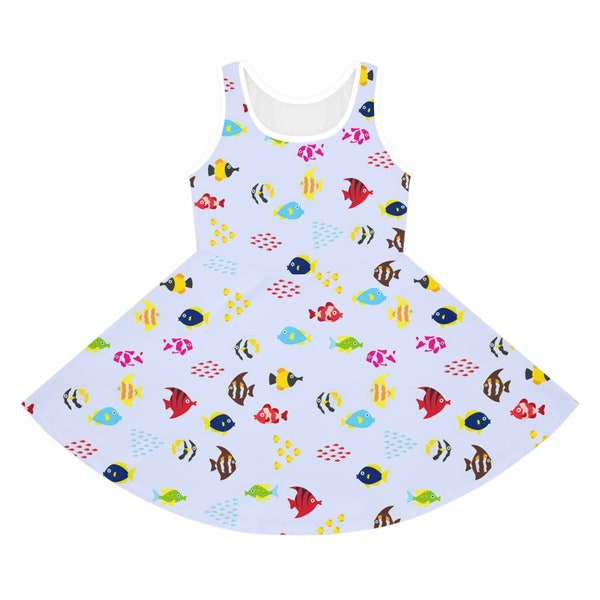 Tropical Fish Dress - Etsy