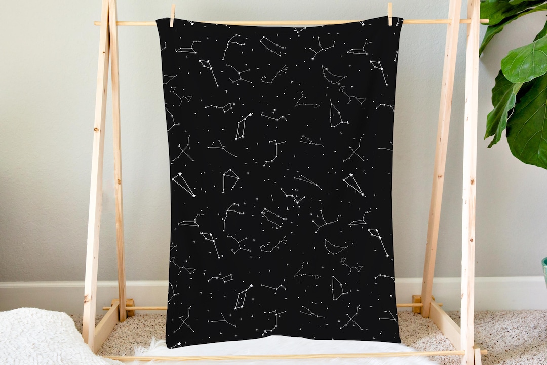 Kids Realistic Constellations Space Blanket, Soft Throw Blanket for ...