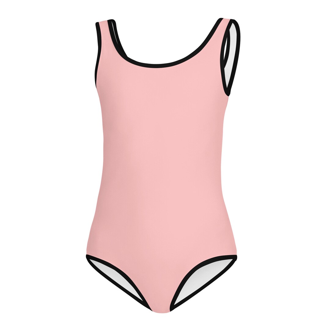 Girls Light Pink Leotard Moisture Wicking Fabric Toddler Leotard Dance ...