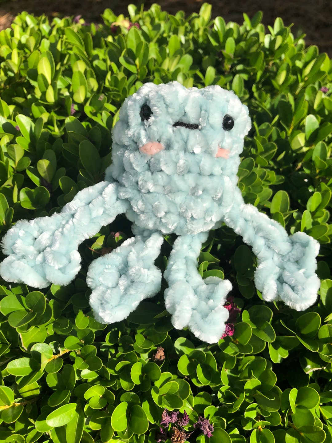 Frog Stuffed Animal|leggy Frog|crochet Frog|frog Plushie| - Etsy