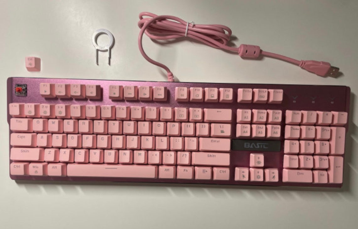 Backlight Gaming Mechanical Wired Keyboard 104-key USB - Etsy