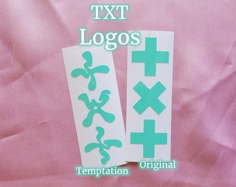 Txt Logo Sticker - Etsy