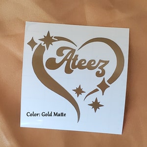 Ateez Sticker, Ateez Decal, Ateez Lightstick Decor, Atiny Decal, Ateez ...