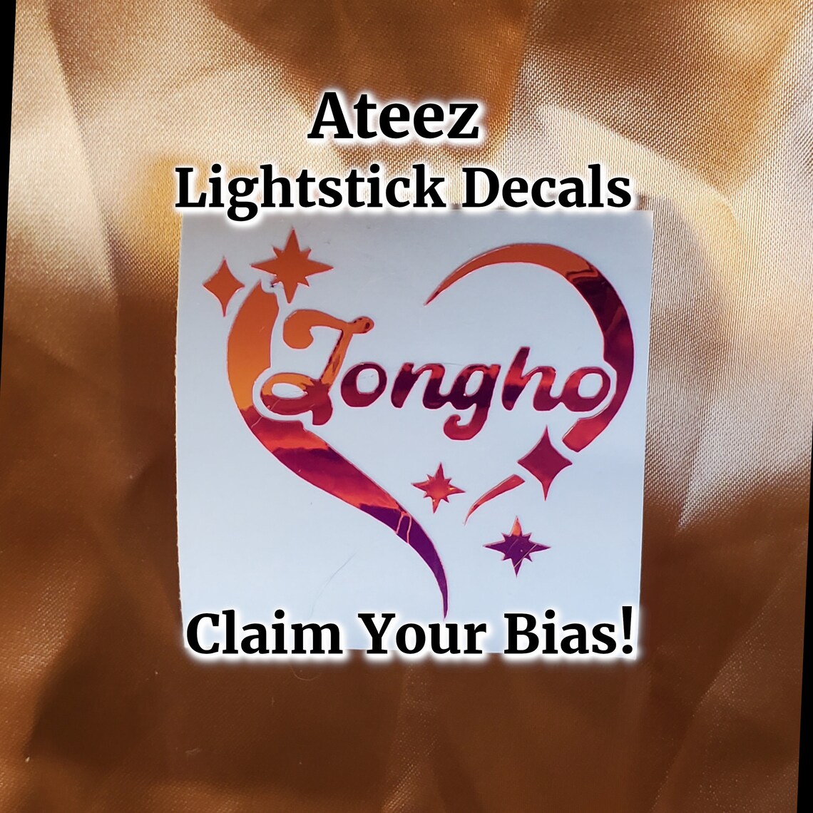 Ateez Sticker Ateez Decal Ateez Lightstick Decor Atiny - Etsy