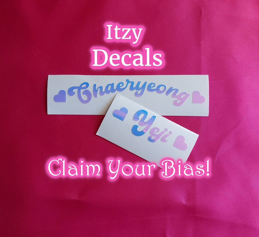 Itzy Light Ring Itzy Sticker Itzy Decal Itzy Light Ring - Etsy